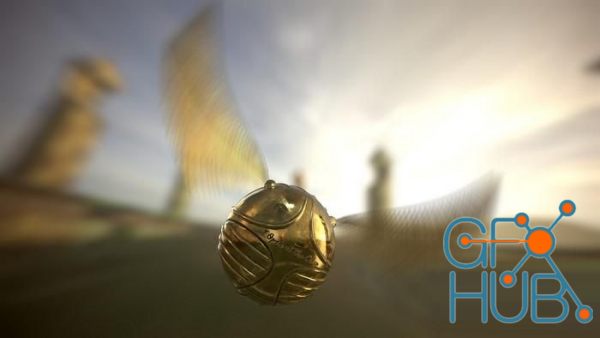 3D Model – Golden Snitch PBR | GFX-HUB